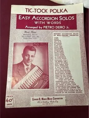Other | Jose Padilla El Relicario Accordion Solo Sheet Music Arranged ...